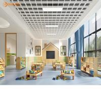 China 80mm Height Metal Grid Ceiling Anodized Finish 15mm Width Customizable Ceiling Grid for Large Projects for sale
