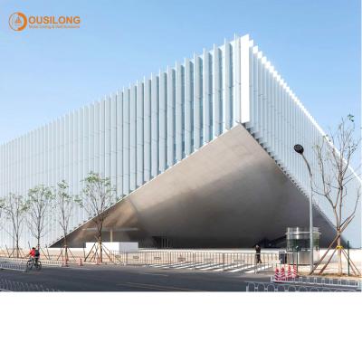 China Environment Friendly aluminum louvers offering powder-coated or anodized finish enhancing building aesthetics and energy efficiency for sale