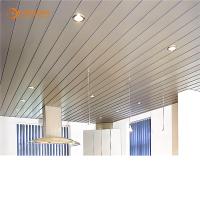 China Coating Thickness 006mm To 008mm Aluminium Strip Ceiling Fireproof U85 Panels For Commercial And Industrial Applications for sale