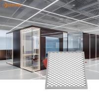 China Easy To Clean And Maintain Suspended Metal Ceiling Minimum Qty 300 Square Meter Lumenius Flux 4600-5000LM Engineered For Lighting And Ventilation for sale