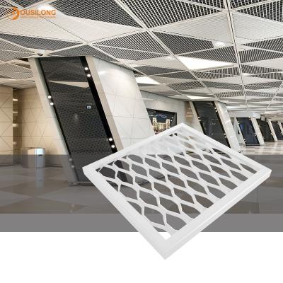 China Easy To Clean And Maintain Aluminum Mesh Ceiling Minimum Qty 300 Square Meter Durable Lightweight And Stylish Ceiling Solution for sale