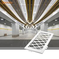 China Construction Suspended Metal Ceiling Interior Ceiling System Featuring Perforation Carving Ideal for Real Estate and Commercial Spaces for sale