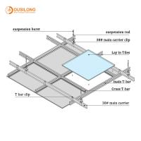 China Clean With Damp Cloth Aluminum Lay In Ceiling System Made From Aluminum Alloy Material Option Offering Long Lasting Performance for sale