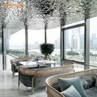 China Environmentally Approved Commercial Ceiling Tiles with 400 H Steel Frame and Moistureresistance Providing Ceiling Solutions for sale