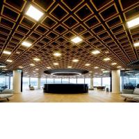 China Rectangle Artistic Ceiling Tiles Designed Using Oxygenetching Embossing Craftwork Perfect for Elegant Hotel Lobby Ceilings for sale