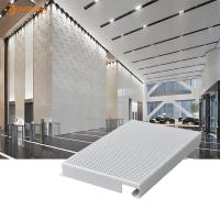 China PVDF Coated Acoustic Ceiling Tiles Easy Install Density Options Durable Sound Absorbing Panels for sale