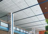 China Sound Proofing Decorative Acoustic Ceiling Tiles Perforated Fireproof With Roll Coating for sale
