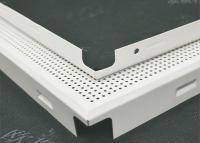 China Square Clip In Perforated Ceiling Panels Aluminum Alloy For Exhibition Hall for sale
