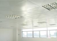 China Square Clip In Perforated Ceiling Panels Aluminum Alloy For Exhibition Hall for sale