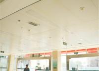 China Square Clip In Perforated Ceiling Panels Aluminum Alloy For Exhibition Hall for sale