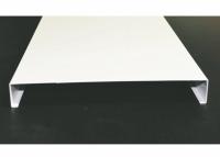China Open interior suspended Aluminium Strip Ceiling B - shaped , Plank Linear Metal Ceiling for sale
