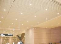 China Exhibition Hall Acoustical Ceiling Tiles Decorative Suspended False Aluminum / Aluminium Panel for sale