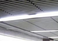 China Aluminum Round Tube Kitchen Ceiling Tiles Suspended Metal Aluminium Profile Panel , 75mm Dia for sale