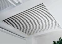 China Aluminum Round Tube Kitchen Ceiling Tiles Suspended Metal Aluminium Profile Panel , 75mm Dia for sale