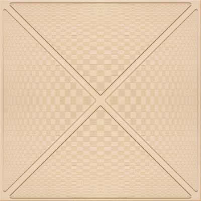 China Modern Artistic Clip In Ceiling Tile 300mm x 300mm , Embossed / Photo-oxidation for sale