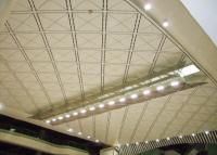 China Embossed Aluminum Artistic Ceiling Tiles For Residential Decorated Ceiling , 300mm x 450mm for sale