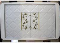 China Resdential Drop Ceiling tiles Artistic Ceiling , Clip In panel 300mm x 300mm for sale