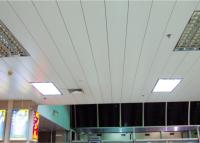 China Unperforated Straight Edge Decorative Drop Ceiling Aluminium Strip , Width 100mm 150mm for sale