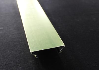 China Decorating Aluminium Strip Commercial Suspended Ceiling Roller coating , ISO SGS for sale