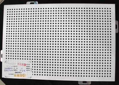 China Punching Acoustic Commercial Drop Ceiling Tiles Aluminum For Indoor Decoration for sale