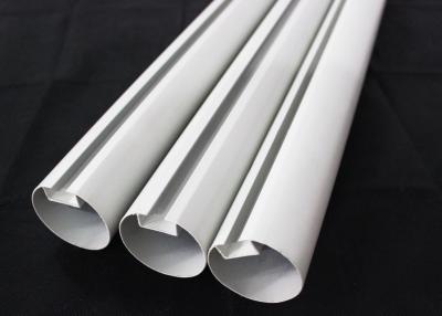 China Aluminum Round Tube Kitchen Ceiling Tiles Suspended Metal Aluminium Profile Panel , 75mm Dia for sale