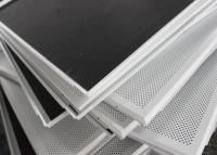 China Soundproof Perforated Lay In Ceiling Tiles Floating / 2x2 Ceiling Panels For hall decoration for sale