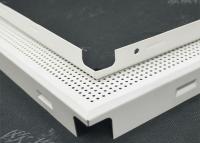 China Industrial Aluminum Clip In Ceiling Tiles 2 x 2 , Acoustic Suspended Ceiling Panels for sale