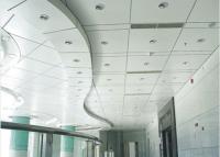 China Interior decoration Clip In Suspended Metal Ceiling Aluminum For Building Roof Material for sale