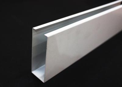 China 20mm - 300mm Height / U-aluminum Profile Screen Ceiling , Abrasion resistance for sale