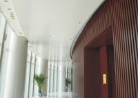 China White Metal U-aluminum Profile Screen Ceiling , Hanging Ceiling Tiles for sale
