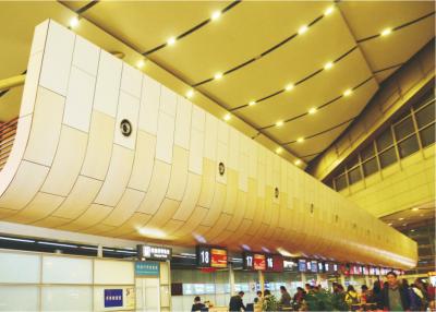China Building Facades Decorative Material Aluminium Honeycomb Composit Panel Windproof for Museum Opera for sale