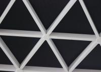 China unique Lattice Suspended metal ceiling grid For Office / civil buildings for sale