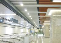 China Commercial Ceiling Tiles / Suspension S - shaped Linear Blade Ceiling for Stadiums for sale
