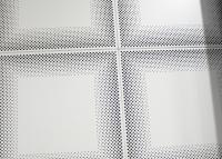 China Metal Front Perforated Aluminum Acoustic Panels for Ceiling 12 x 12 Ceiling Tiles , SGS for sale
