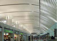 China Open Frame False Perforated Metal Ceiling Suspended with Tee bar / Aluminum Plate for sale