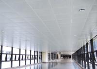 China Metal Front Perforated Aluminum Acoustic Panels for Ceiling 12 x 12 Ceiling Tiles , SGS for sale