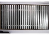 China Silver decoration Aluminum Sun Shade System European standard , Strip Sunshade Panel for sale