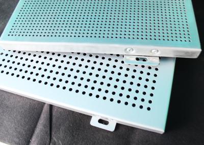 China Roof Aluminum Wall Panels / Perforated Acoustic Metal Ceiling Tiles Sheet for sale