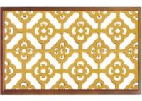 China Artistic Aluminum Wall Panel / Custom Art Flowers Carved Decoration Ceiling tiles for sale