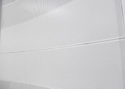 China Curved Aluminum Wall Panel / Perforated Metal Ceiling Panels for building wall for sale
