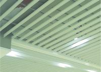 China indoor Commercial Drop Ceiling Tiles / Water Drip strip Linear Metal Ceiling for sale
