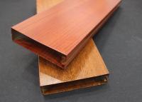 China Floating Commercial Ceiling Tiles , Aluminum Wooden Tube With Bullet shaped for sale