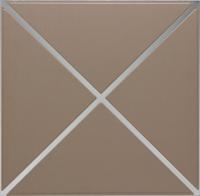 China Interior Metal Mirror Artistic Ceiling Tiles for Basement 2 x 2 Ceiling Tiles , GB / T28001-2011 for sale
