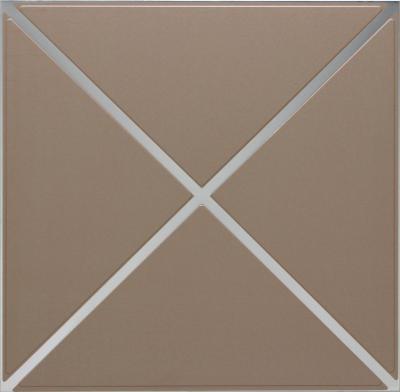 China Interior Metal Mirror Artistic Ceiling Tiles for Basement 2 x 2 Ceiling Tiles , GB / T28001-2011 for sale