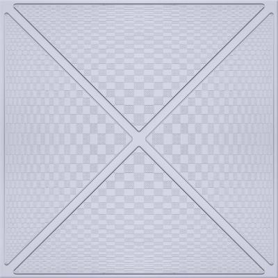 China Stereo Mirror Artistic Ceiling / Kitchen Suspended Ceiling Tiles 300mm x 300mm for sale