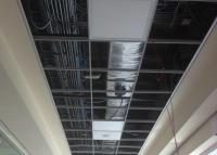 China Grey Color Galvanized Steel Lay In Ceiling Tiles 605 X 605mm For Airport for sale