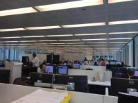 China 1'×1' White Color Perforation Φ2.3 Clip In Ceiling For Office Building for sale