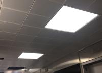 China 1'×1' White Color Perforation Φ2.3 Clip In Ceiling For Office Building for sale