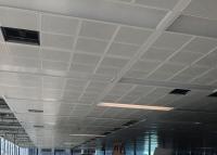 China 1'×1' White Color Perforation Φ2.3 Clip In Ceiling For Office Building for sale