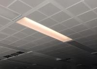 China 1'×1' White Color Perforation Φ2.3 Clip In Ceiling For Office Building for sale